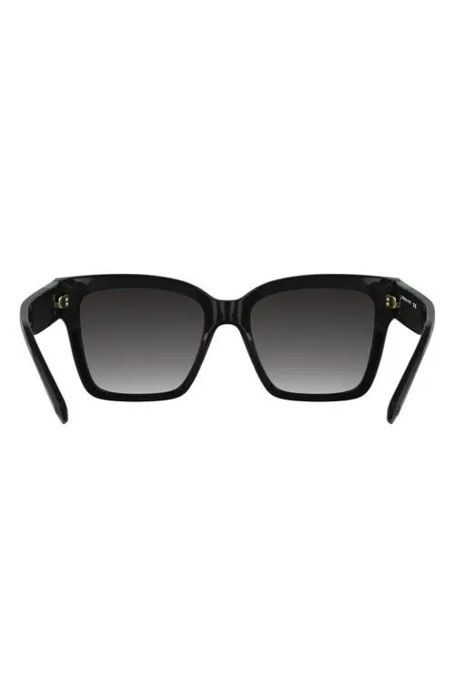 Kendra Scott Dira 56mm Rectangular Sunglasses - Black