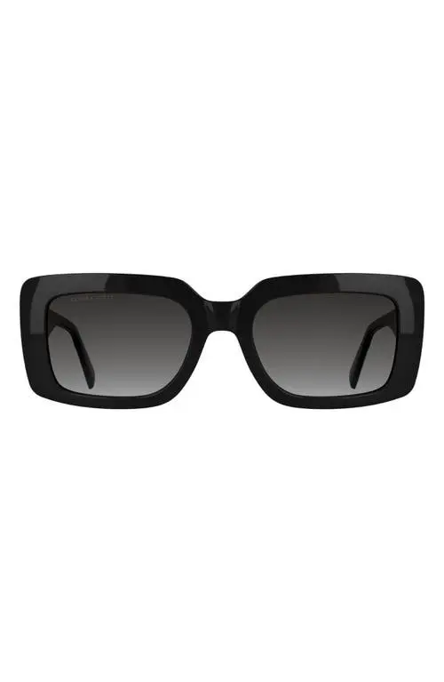Kendra Scott Dira Rectangular Sunglasses - Black