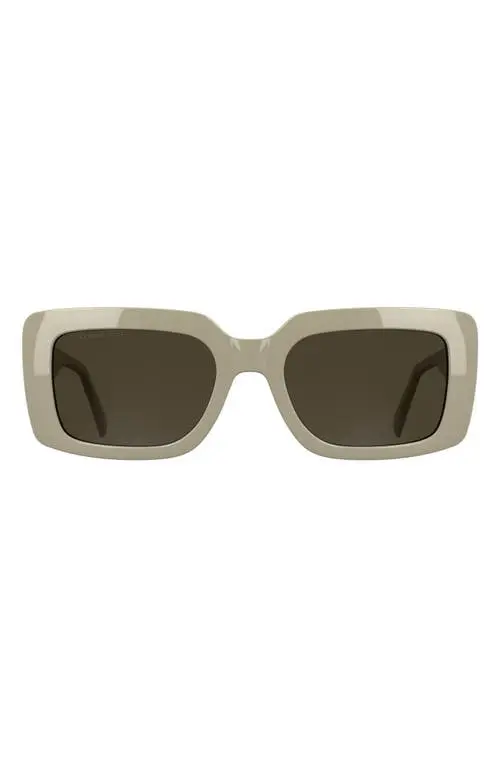 Kendra Scott Dira Rectangular Sunglasses - Cream