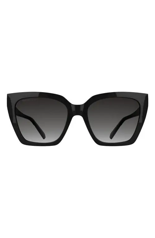 Kendra Scott Dira 56mm Gradient Sunglasses - Black