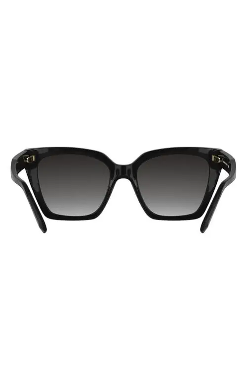 Kendra Scott Dira 56mm Gradient Sunglasses - Black