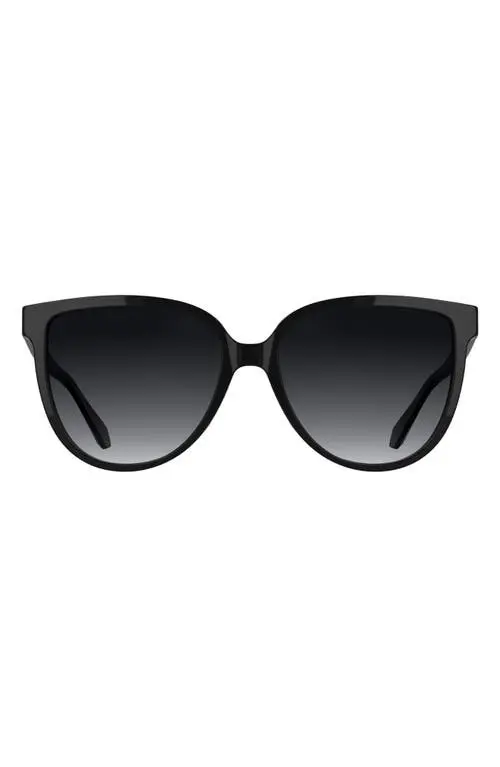 Kendra Scott Acetate Sunglasses With Gradient Lenses - Black