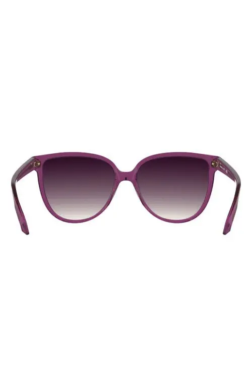 Kendra Scott Acetate Sunglasses With Gradient Lenses - Purple