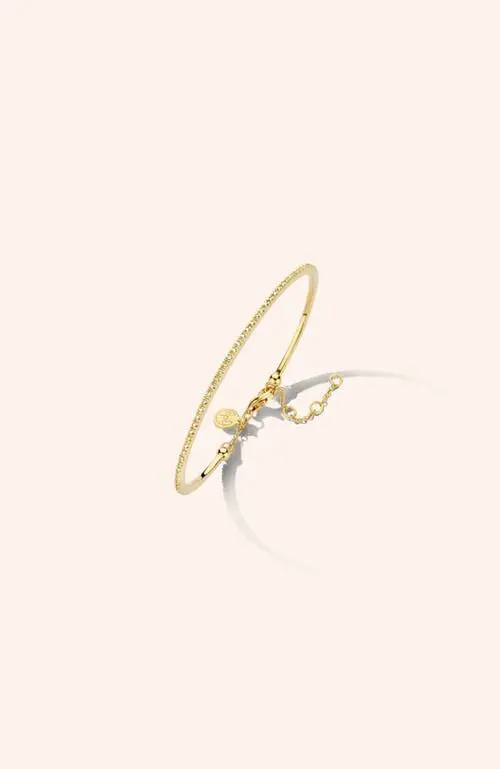 DPT ANTWERP Endless Diamond Bracelet - Yellow 18k Gold Plated