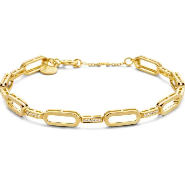 DPT ANTWERP Unchain Diamond Bracelet - Yellow 18k Gold Plated