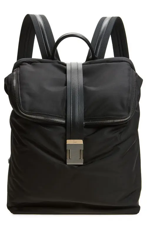 CHRISTIAN LOUBOUTIN Nox Nylon Backpack - Black