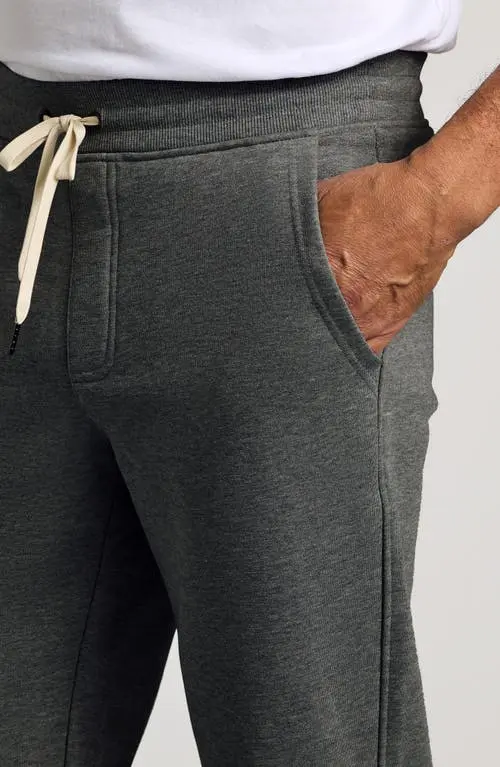 True Classic Fleece Joggers - Charcoal Heather Gray