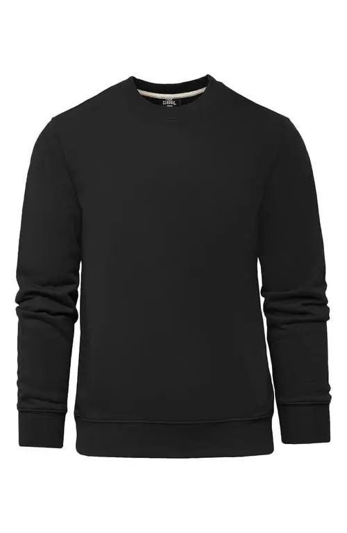 True Classic Fleece Crewneck Sweatshirt - Black