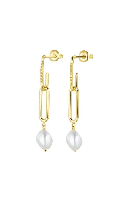 DPT ANTWERP Elaine Drop Earrings - Pearl