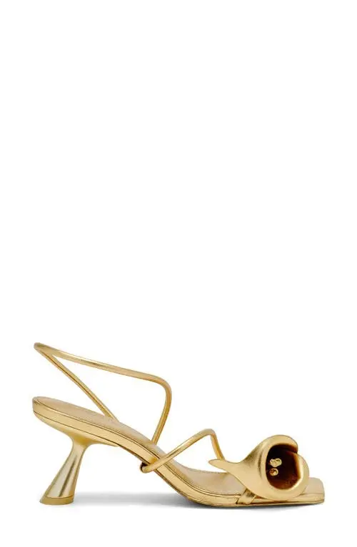 Cult Gaia Ria Calla Lily Slingback Sandal