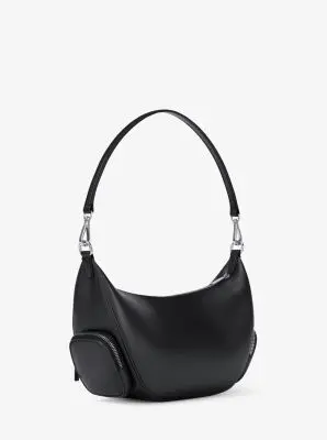 Michael Kors Merritt Medium Pebbled Leather Convertible Shoulder Bag