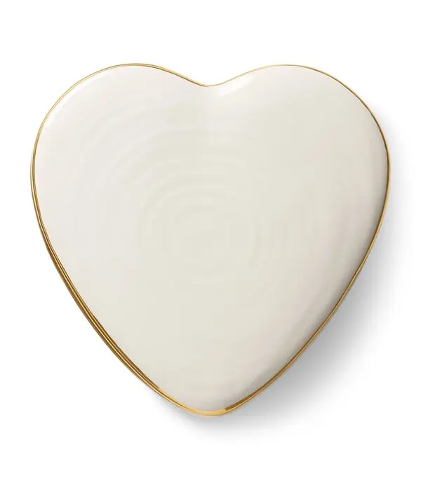 Aerin Shagreen Heart Jewellery Box