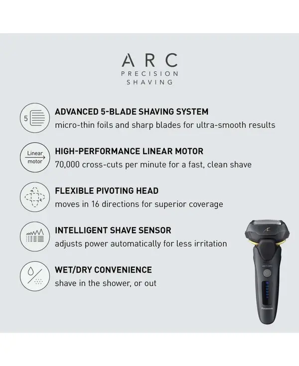 PANASONIC Arc5 S Electric Razor