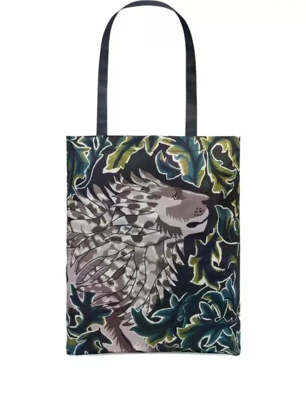INOUI EDITIONS Floral Animal-print Shoulder Bag