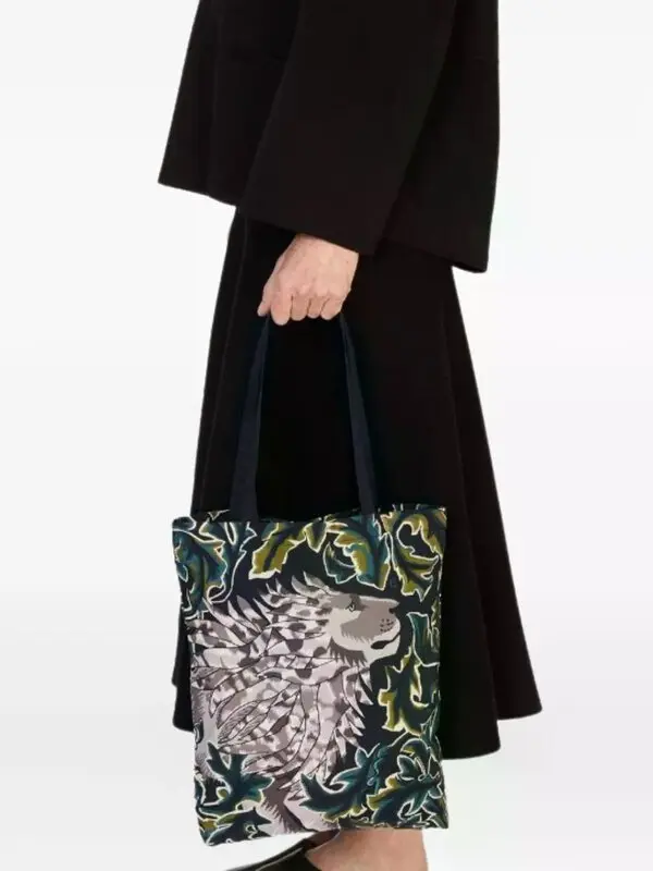 INOUI EDITIONS Floral Animal-print Shoulder Bag