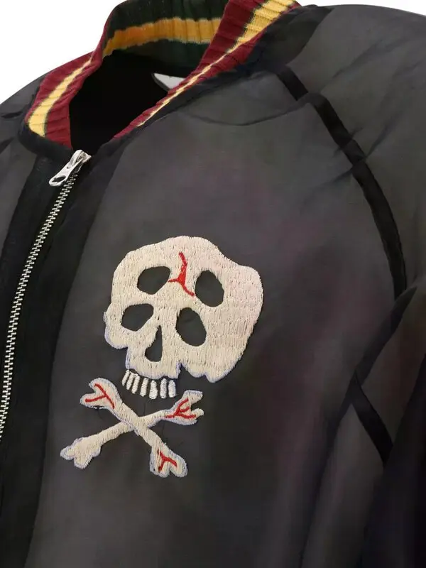 Kapital Skull-embroidered Bomber Jacket