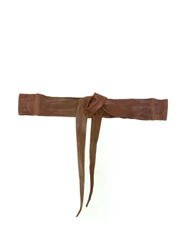 SOMMET Tie Belt - Brown