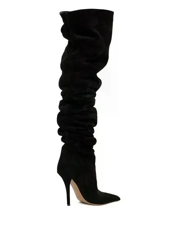 Paris Texas Jessica Ruched Over-the-knee Stiletto Boots