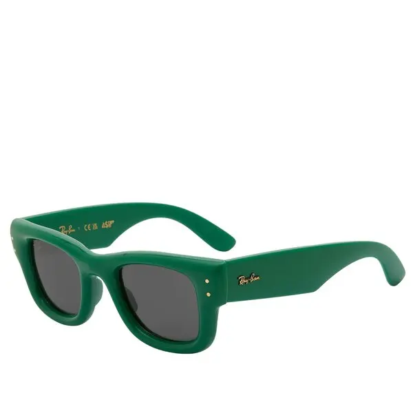 Ray-ban X A$ap Rocky Wayfarer Puffer Sunglasses - Green/dark Grey
