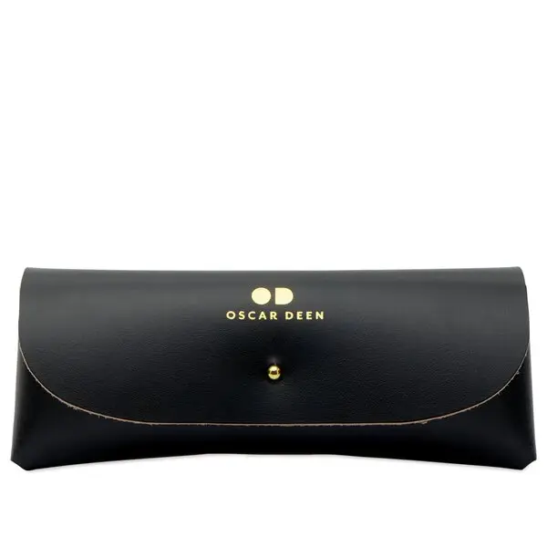 OSCAR DEEN Nelson Rectangular Sunglasses - Ember/yellow