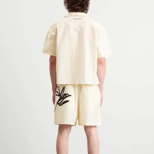 MKI MIYUKI ZOKU Washed Ink Flower Vacation Shirt Presented By