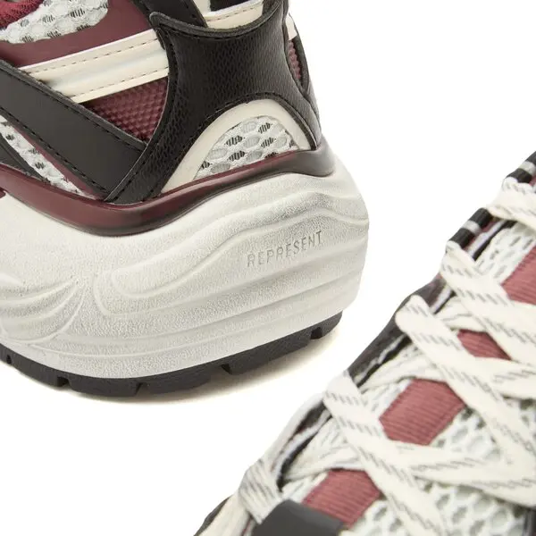 REPRESENT Storm Distressed Runner - Maroon