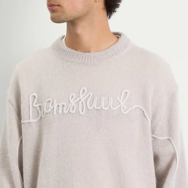 BRAM'S FRUIT Garden Hose Crewneck Knit