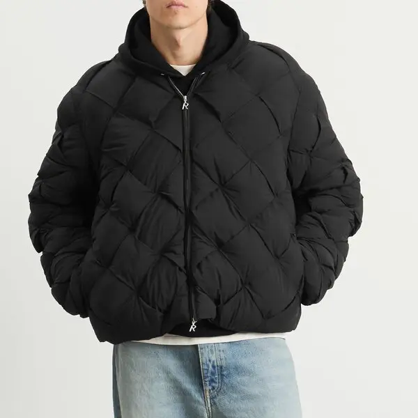 REPRESENT Pillow Puffer Jacket - Jet Black