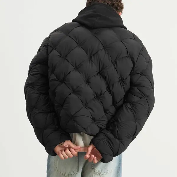 REPRESENT Pillow Puffer Jacket - Jet Black