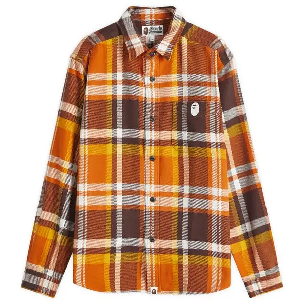A BATHING APE Checked Overshirt