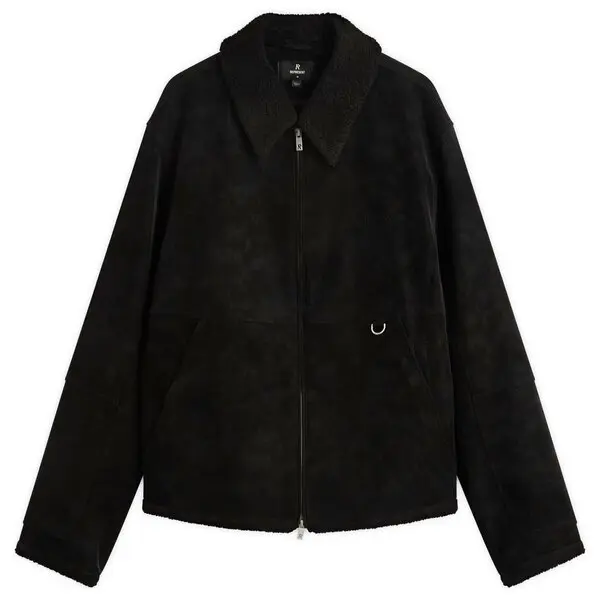 REPRESENT Shearling Jacket - Jet Black