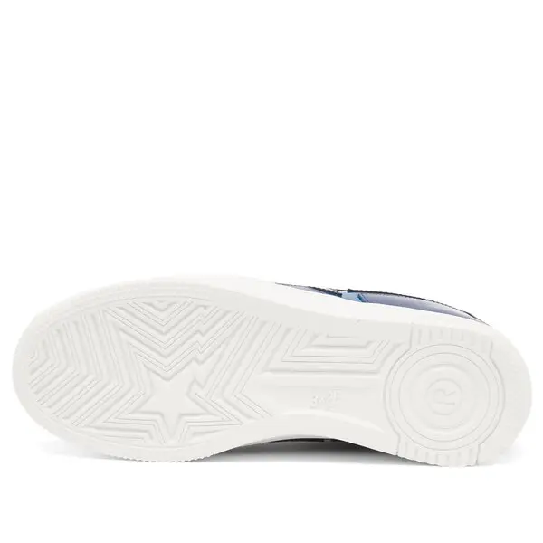 A BATHING APE Patent Sta Icon Sneakers - Navy