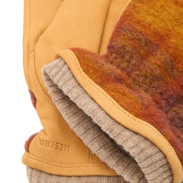 HESTRA Noah Gloves - Mustard Multi
