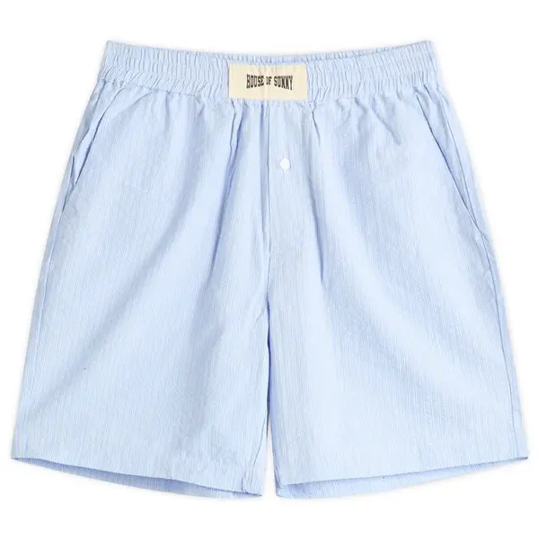 HOUSE OF SUNNY Seersucker Box Fit Shorts - Multi
