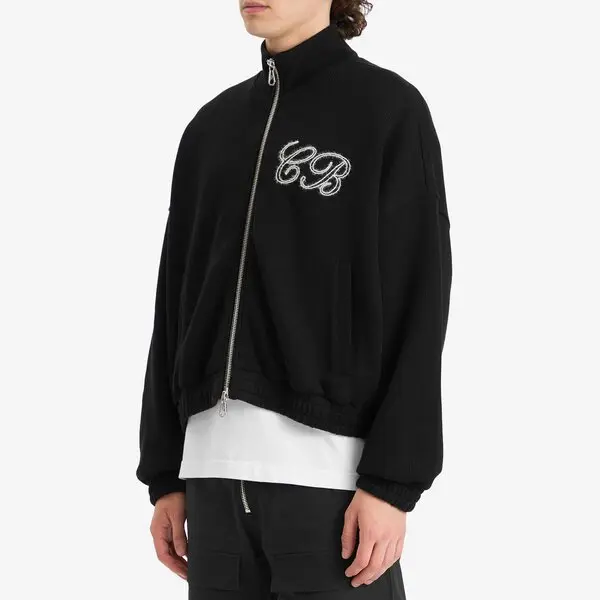 COLE BUXTON Knitted Track Jacket