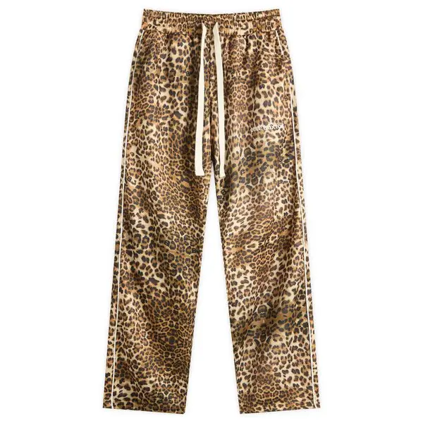 COLE BUXTON Piped Track Pant - Leopard