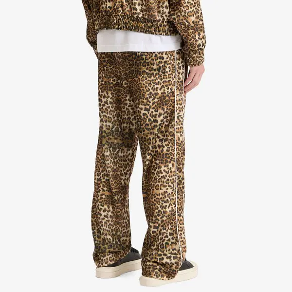 COLE BUXTON Piped Track Pant - Leopard