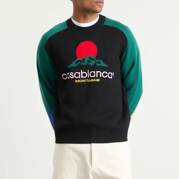 Casablanca Intarsia Montagne Knit