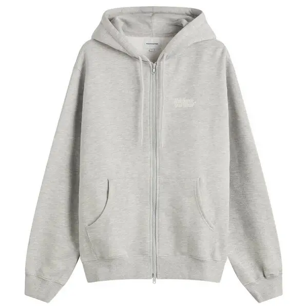 THISISNEVERTHAT Ol Logo Zip Hoodie