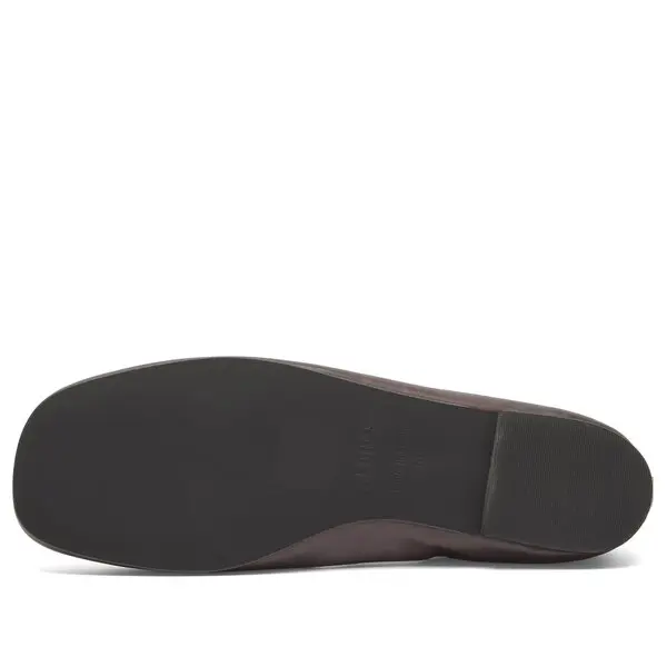 ALOHAS Rosalind Leather Ballet Pumps - Brown
