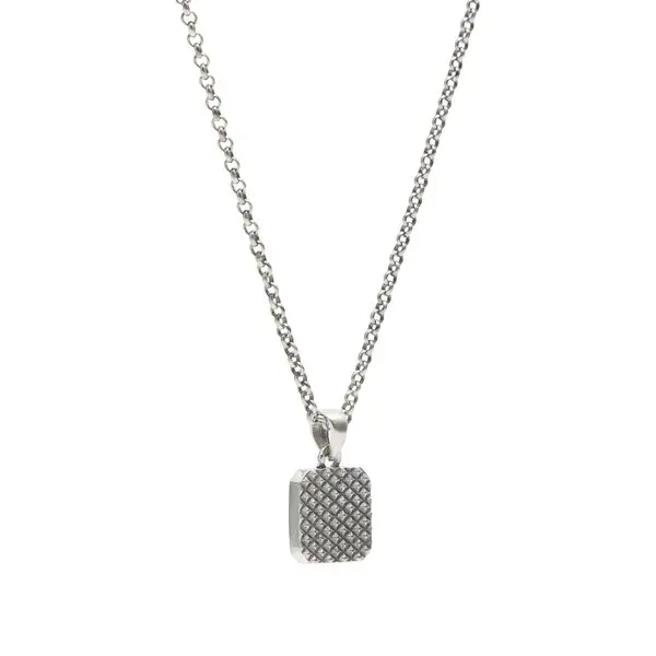 SERGE DENIMES Onyx Armour Pendant Necklace