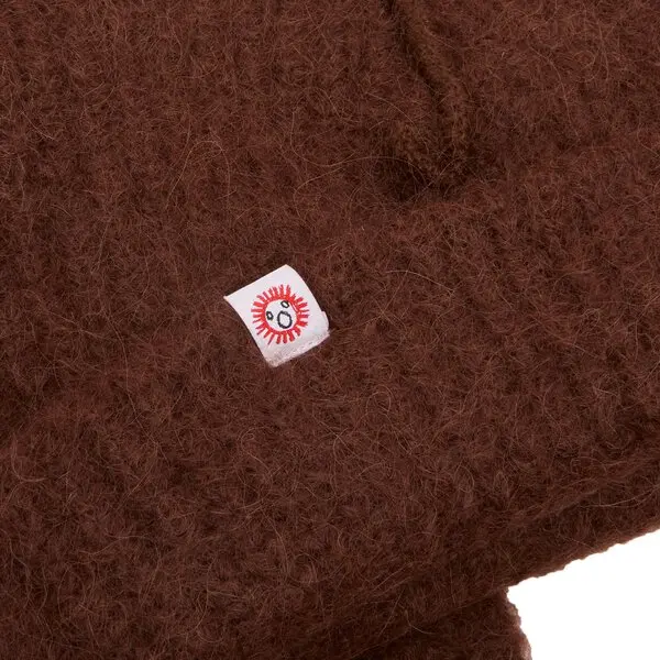 CHARLES JEFFREY Alpaca Chunky Rabbit Beanie - Brown