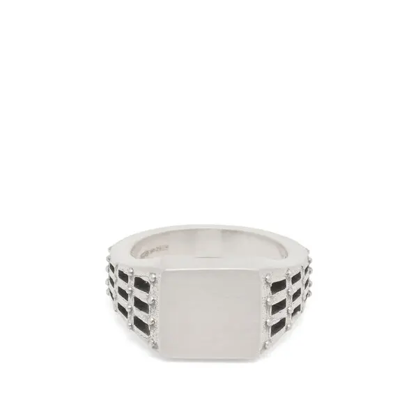 SERGE DENIMES Portcullis Ring - Silver