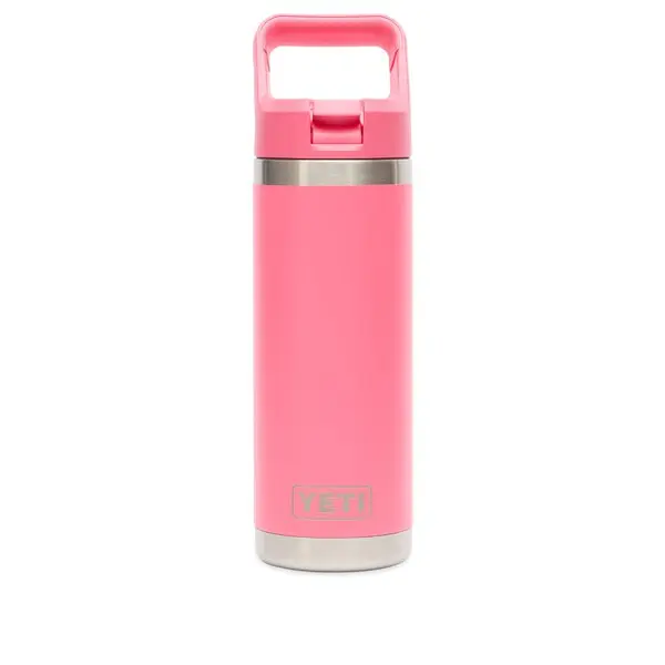 YETI 18oz Rambler Straw Bottle - Tropical Pink