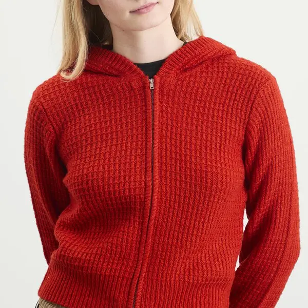 Obey Glenda Hood Zip Sweater