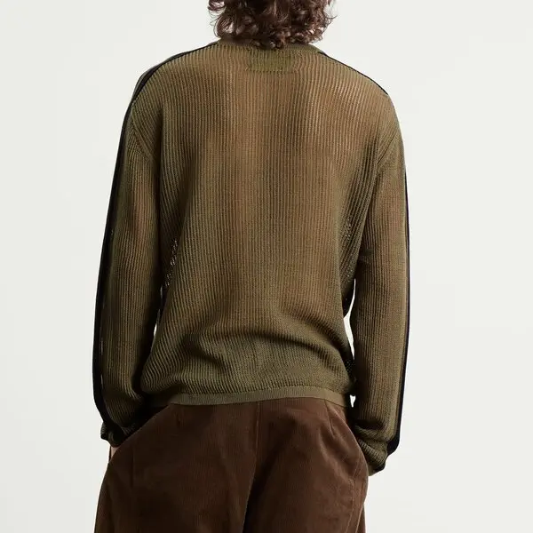 BRAIN DEAD Long Sleeve Mesh Jumper