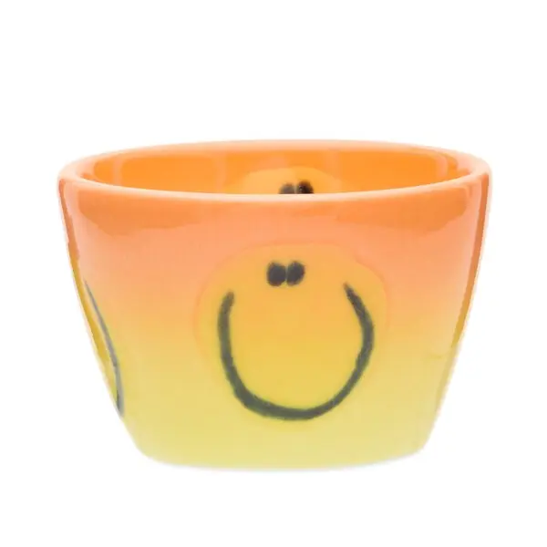 FRIZBEE CERAMICS Super Cup Kawaii 75ml - Orange Yellow Gradient Smile