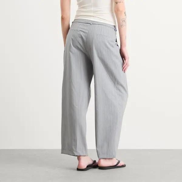 DEIJI STUDIOS Tri Pleat Pinstripe Pants