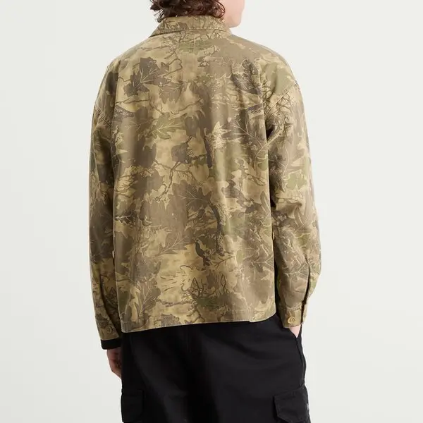 BRAIN DEAD Twill Military Shirt Jacket