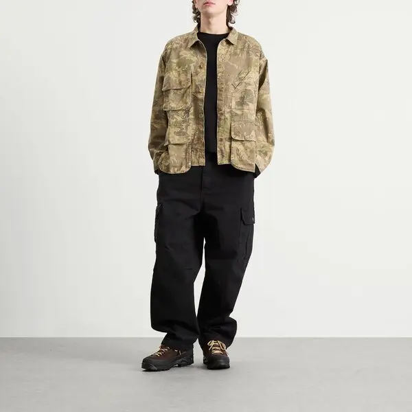 BRAIN DEAD Twill Military Shirt Jacket